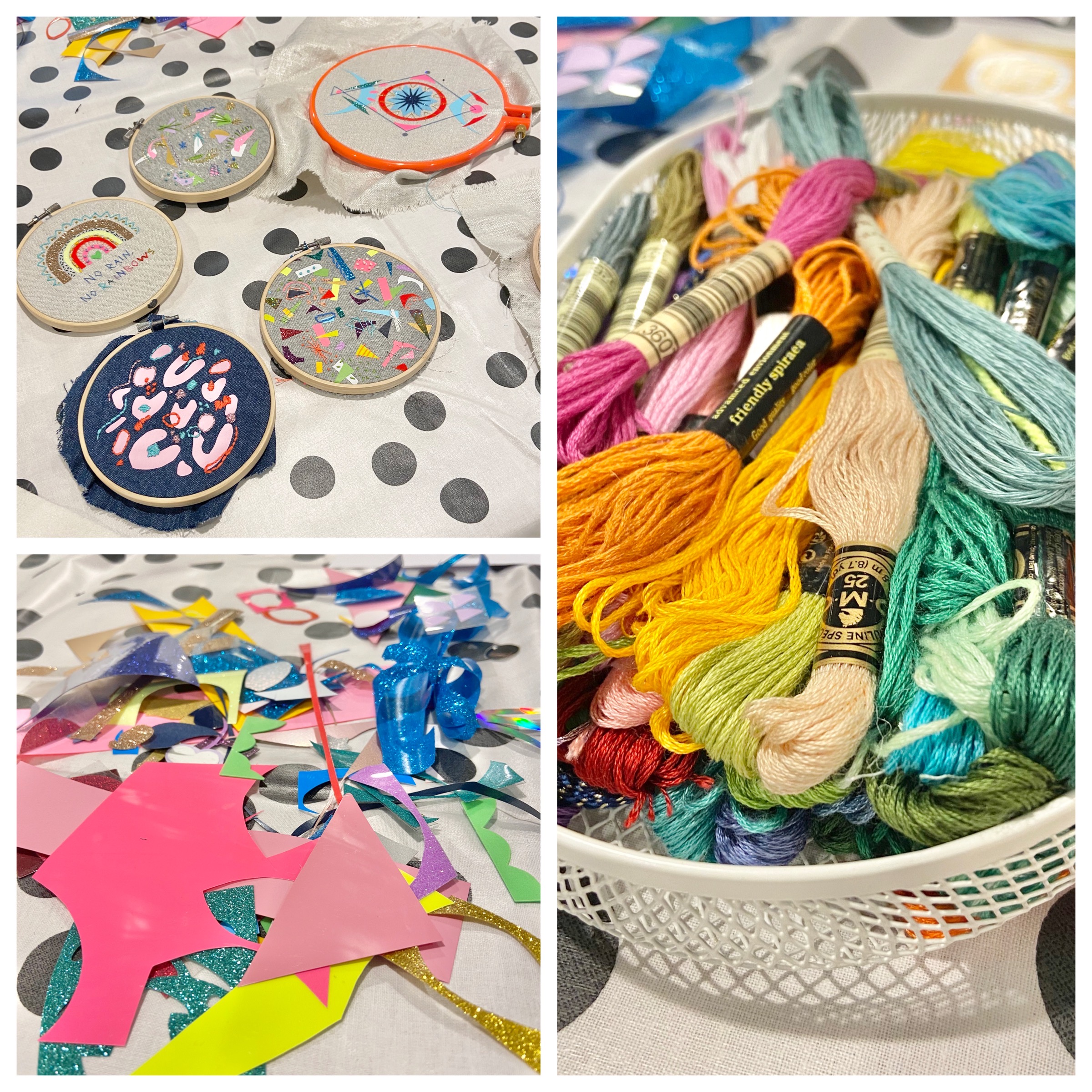 Mindful Embroidery with Sew Yeah Social Club – The Inquisitive Bee