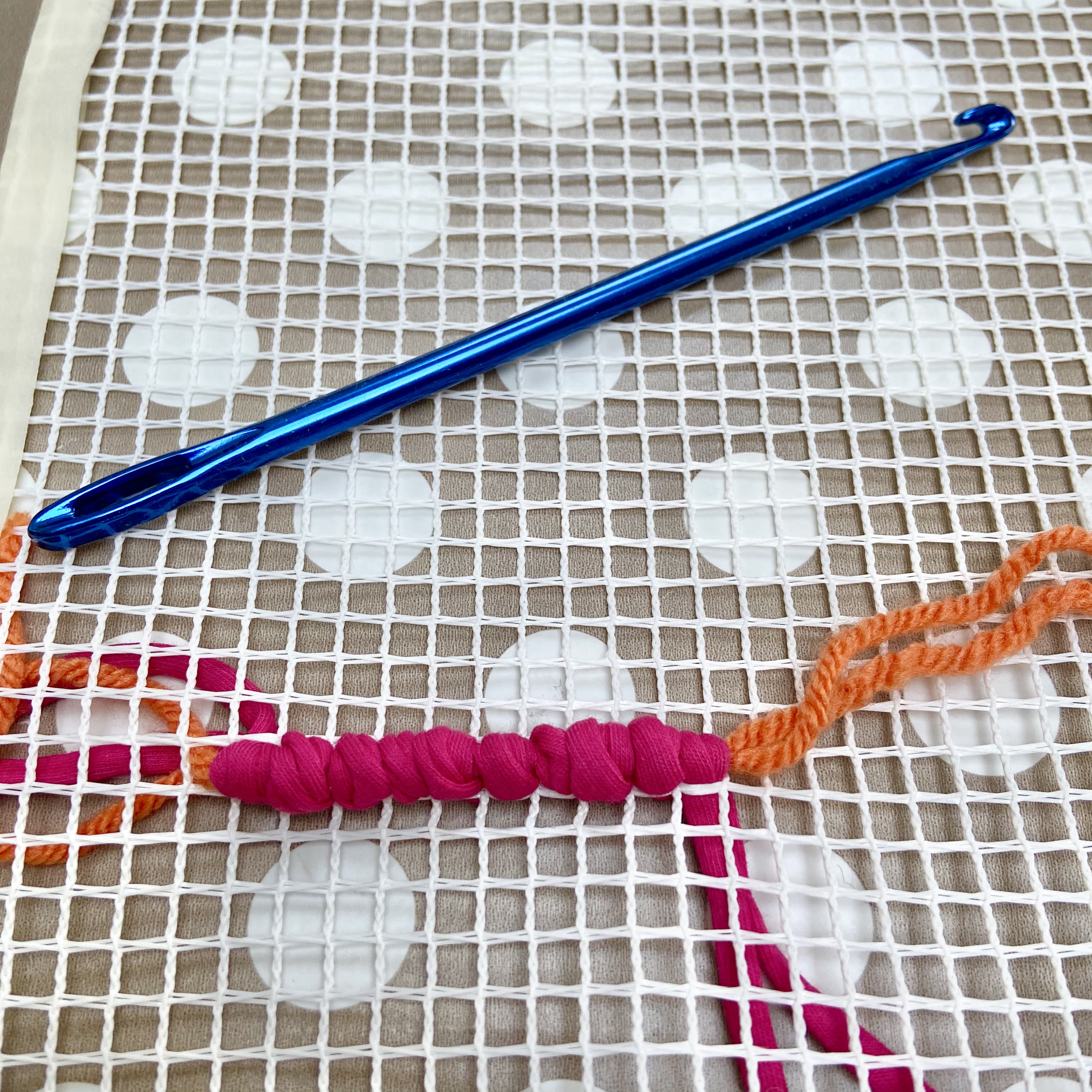 Tea and Crafting – Latch Hook Wall Hanging – The Inquisitive Bee